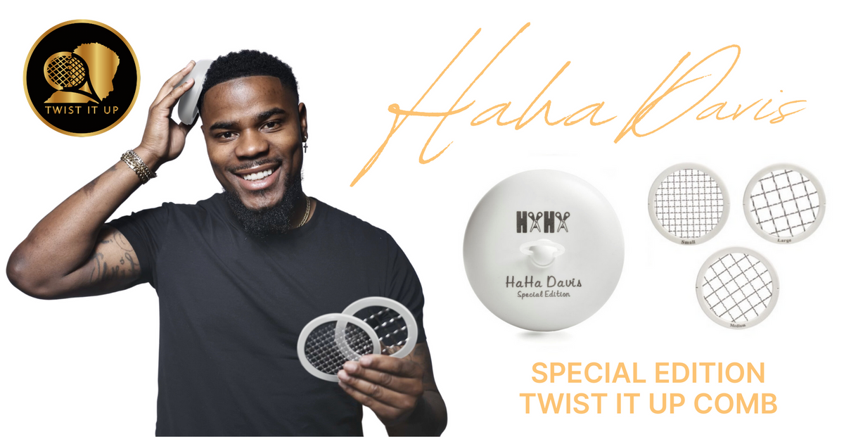 HaHa Davis Special Edition | Twist It Up Comb